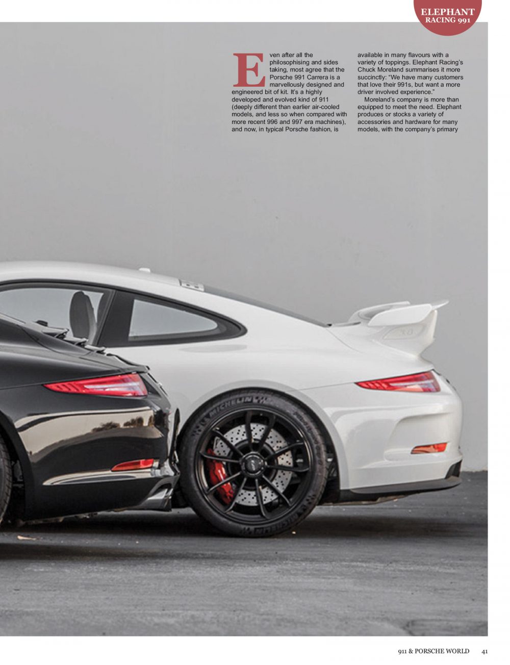 Elephant Racing • 991 Street / Track Suspension – 911 & Porsche World ...