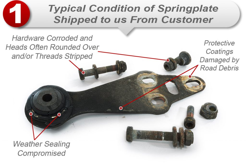 Elephant Racing • Spring Plate Services For Porsche 964